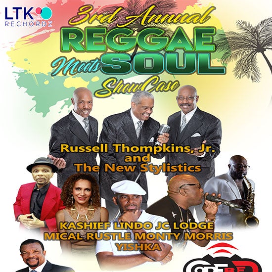 The 3rd Reggae Meets Soul | Coral Springs Center For The Arts