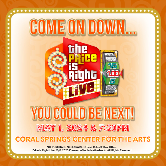 The Price Is Right Live! | Coral Springs Center For The Arts