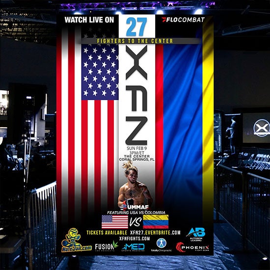 Xtreme Fighting Nation 27 | Coral Springs Center For The Arts