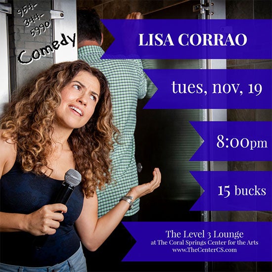 Comedy Night -- Lisa Corrao and Her Funny Friends | Coral Springs ...